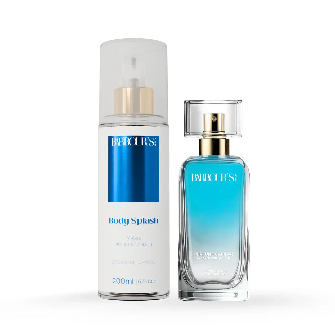 Kit Body Splash + Perfume de Cabelo Celestial Glow
