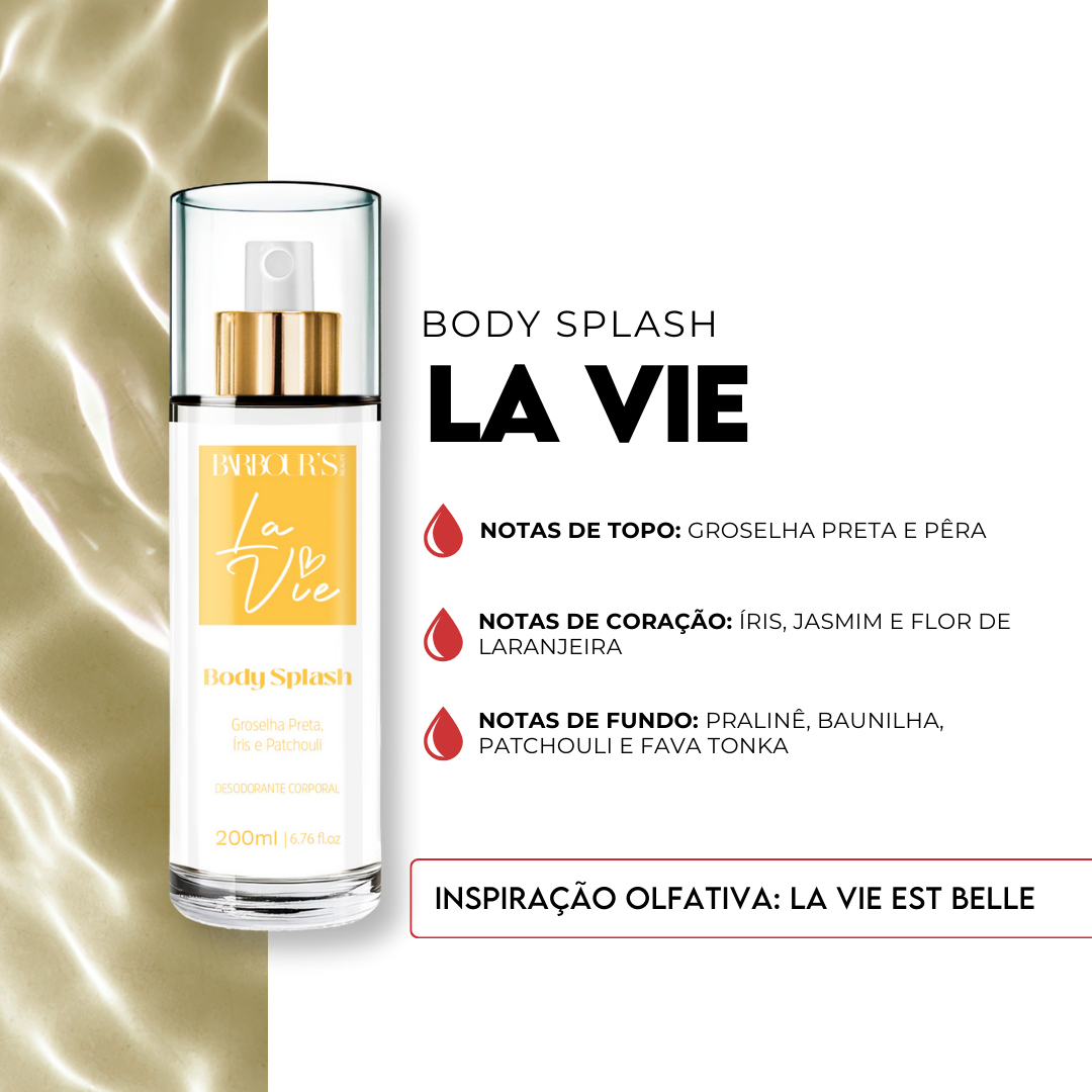 Body Splash La Vie - Deo Colônia (Ref. Olfativa La Vie Est Belle)